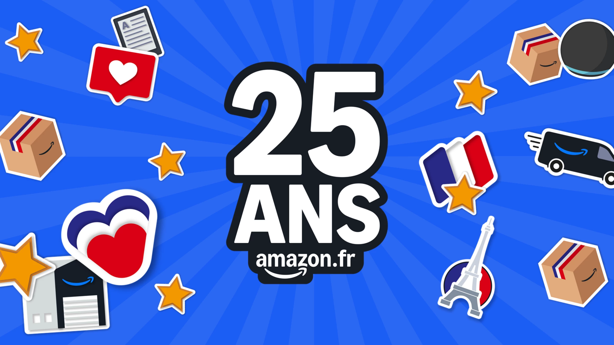 7 jours de promotions pour fêter les 25 ans d'Amazon.fr - Krooga