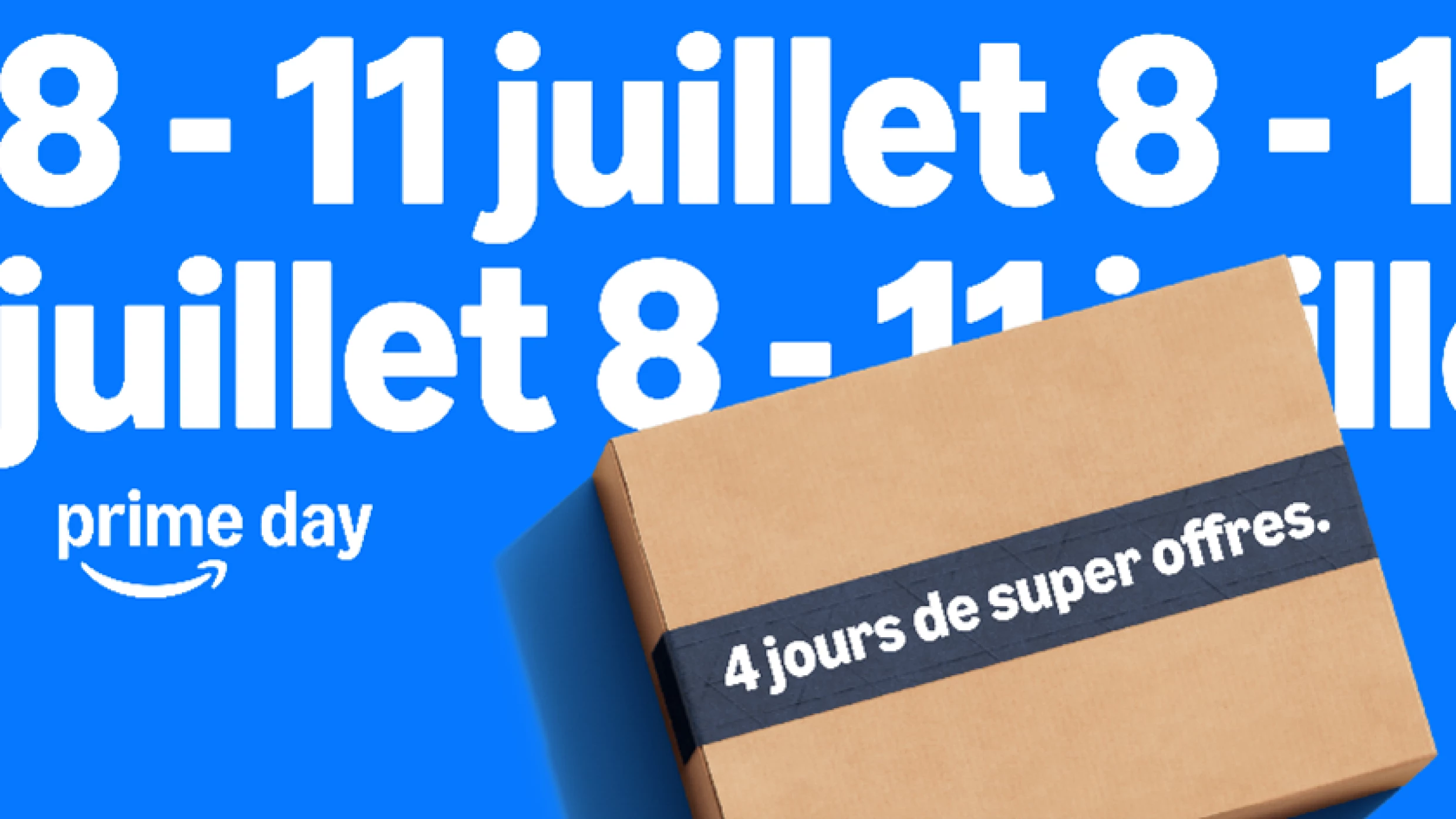 Prime Day 2025 va durer 4 jours, du 8 au 11 juillet - Krooga